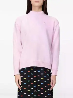 Fiorucci Logo-patch Merino Wool Sweater
