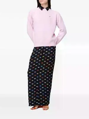 Fiorucci Logo-patch Merino Wool Sweater