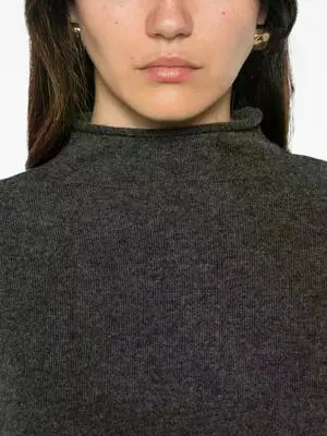 MLM High-neck Cutout-back Sweater