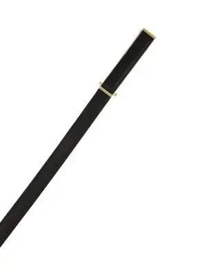 TOM FORD Leather Rectangle-buckle Belt