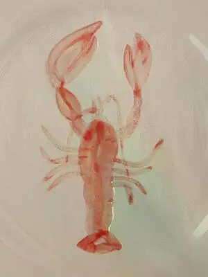 CHEHOMA Lobster-print Dinner Plate