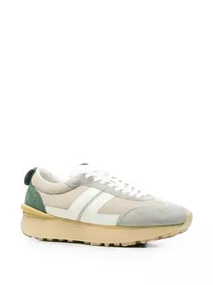 LANVIN Bumper Mesh-panel Sneakers - Neutrals