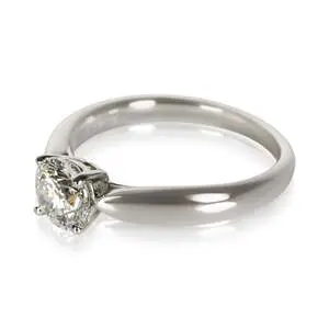 Tiffany & Co. 0.7 Ct Round Brilliant Diamond Harmony Solitaire Engagement Ring