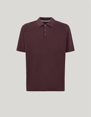 Canali Short Sleeve Polos For Men