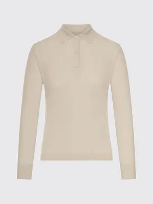 Max Mara Cashmere And Silk Polo Shirt - Cream