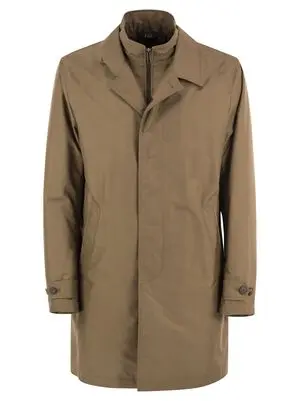 FAY Morning Coat Padded Technical Fabric Coat - Multicolor