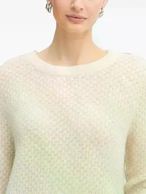 MORGAN Textured Crew-neck Sweater
