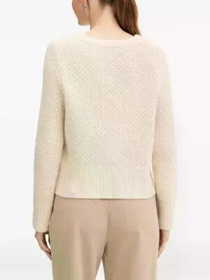 MORGAN Textured Crew-neck Sweater