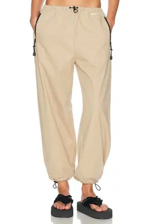 Miu Miu Gabardine Old Pant In Beige - Corda