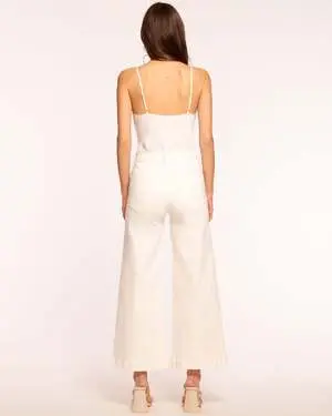 Ramy Brook Tyra 5-pocket Cropped Wide Leg Jean