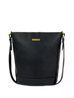 Burberry 1980-1990 Leather Bucket Bag