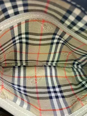 Burberry 1980-1990 Leather Bucket Bag