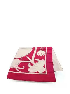 Hermès 2020s Brazil Tattoo Scarf - Purple