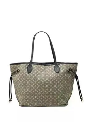 LOUIS VUITTON 2012 Monogram Idylle Neverfull Mm Tote Bag - Grey