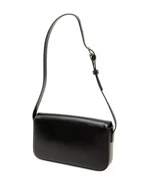 Celine 2021 Shiny Calfskin Triomphe Claude Shoulder Bag
