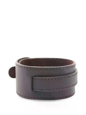 LOUIS VUITTON 2003 Monogram Glace Force Bracelet - Brown