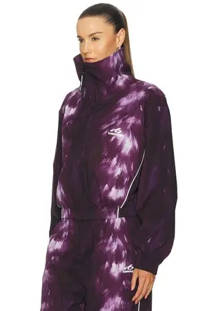 Balenciaga Tracksuit Skiwear Jacket In Purple