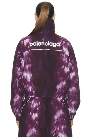 Balenciaga Tracksuit Skiwear Jacket In Purple