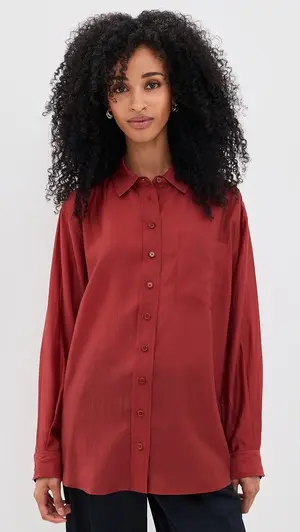 REFORMATION Eli Oversized Shirt