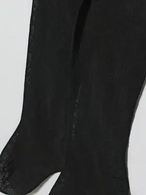 Gucci All-over Gg Monogram Tights In A Stretch Cotton Blend