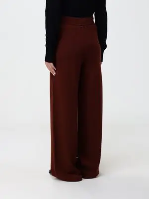 Max Mara High-waisted Pure Cashmere Knit Wide-leg Trousers - Brown