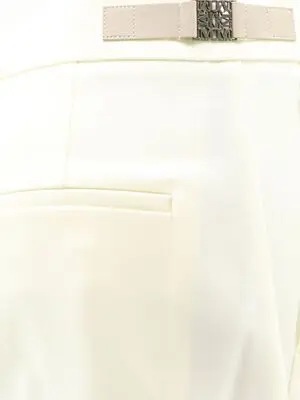 Max Mara Acino Mid-rise Slim Fit Skinny Wool Trousers