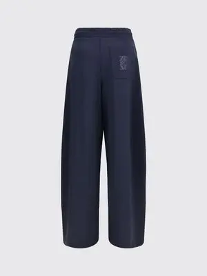 Max Mara Olmo Wide-leg High-waisted Technical Fabric Jogging Trousers