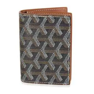 Goyard Goyardine Canvas Business Card Holder - Black