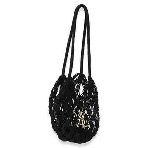 Saint Laurent Crochet Shopping Bag