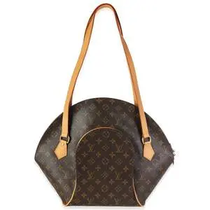 LOUIS VUITTON Monogram Canvas Ellipse Gm Shopping Bag - Brown