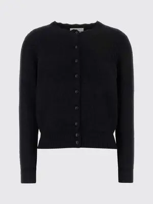 Isabel Marant Étoile Alpaca-wool Blend Crewneck Cardigan With Buttons - Black