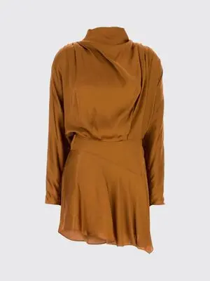 Isabel Marant Étoile Neline High-neck Asymmetrical Mini Dress