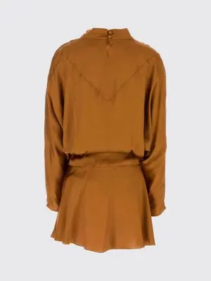 Isabel Marant Étoile Neline High-neck Asymmetrical Mini Dress