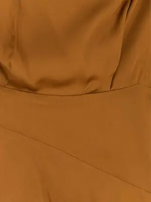 Isabel Marant Étoile Neline High-neck Asymmetrical Mini Dress