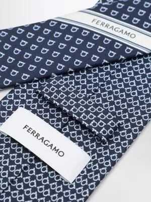FERRAGAMO Tie - Navy