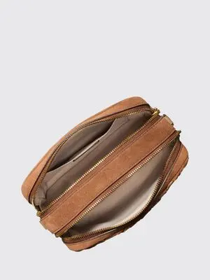 Michael Kors Bryant Woven Suede Mini Camera Bag - Beige