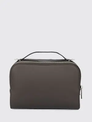 Loewe Small Calfskin Camera Bag With Embossed Anagram Monogram - Grey