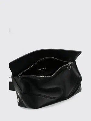 Loewe Calfskin Leather Crossbody Belt Bag With Embossed Logo