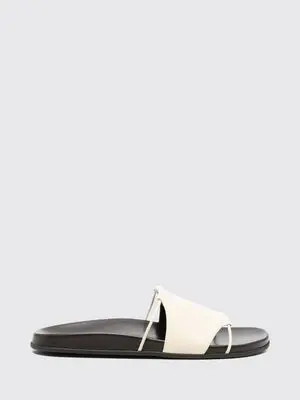 THE ROW Heeled Sandal - White