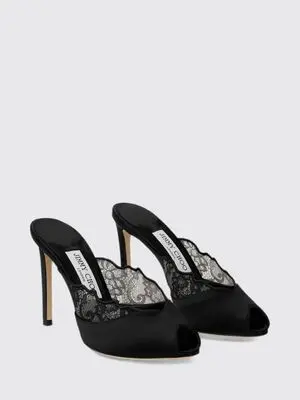 JIMMY CHOO Heeled Sandal - Black