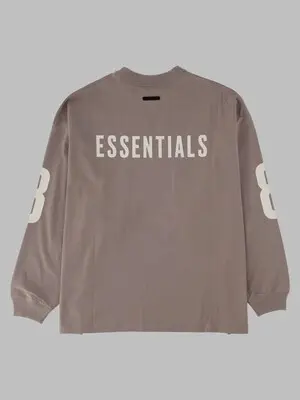 Fear Of God T-shirt A Manica Lunga "merch - Dove