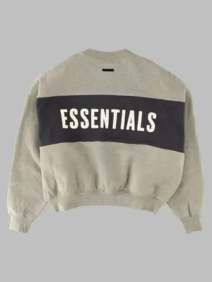Fear Of God Felpa Cropped Con Stampa