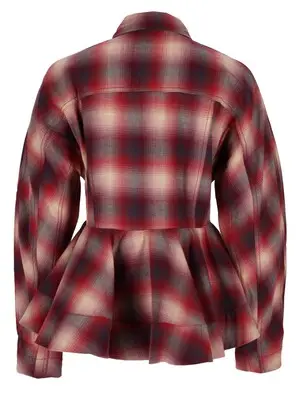 GANNI Camicia In Flanella Di Cotone