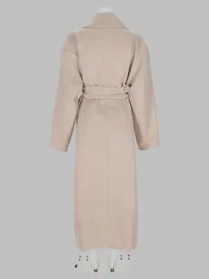 Fabiana Filippi Cappotto In Lana Con Cintura