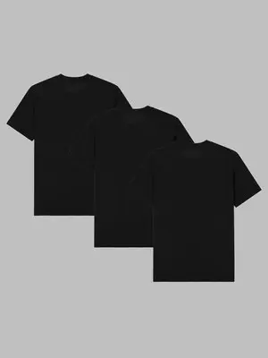 Moncler 3-pack T-shirt In Cotone - Black