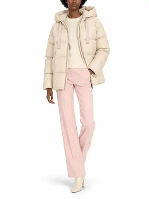 Max Mara Giacca "nerine" Imbottita - Ivory