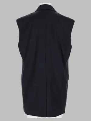 Max Mara Giacca Smanicata In Lana