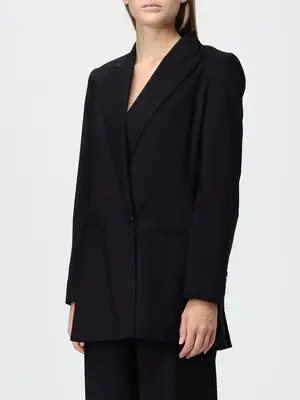 Max Mara Double-breasted Pure Wool Blazer With Peak Lapels