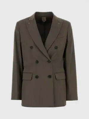 Max Mara Double-breasted Blazer In Pure Virgin Wool With Four-button Closure