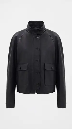 Proenza Schouler White Label Gio Lightweight Leather Jacket